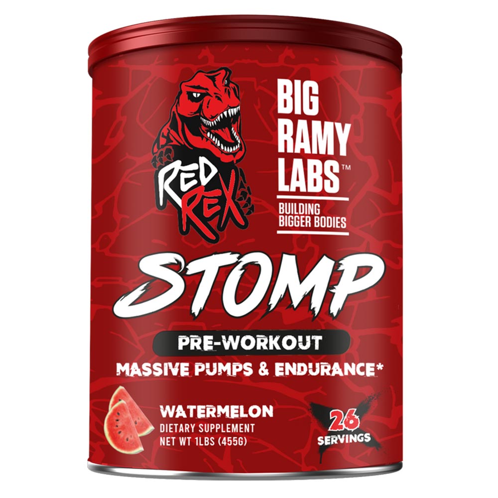 Big Ramy Labs Red Rex Stomp Preworkout Food Supplement | Dr. Nutrition