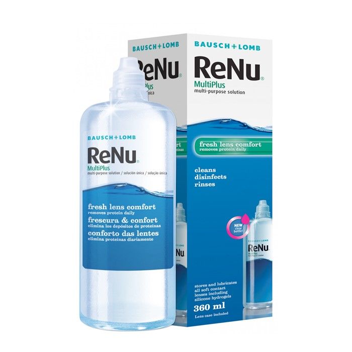 Renu Multiplus Contact Lens Solution | Dr. Nutrition